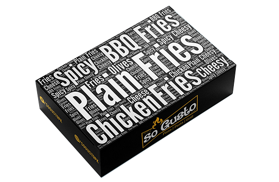 French Fry Containers and Boxes - Zn Custombox